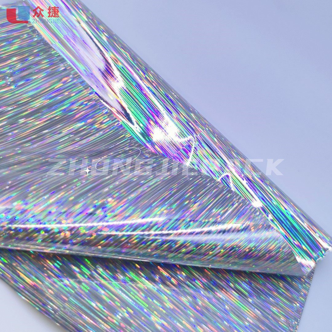 seamless Pet holographic film is iridence packaging material